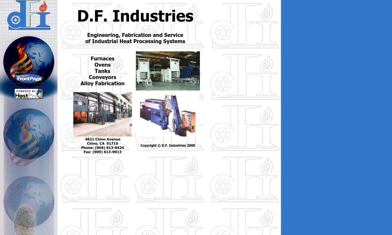 D.F. Industries Incorporated | Industrial Ovens